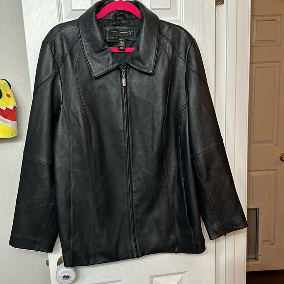 Venezia | Jackets & Coats | Genuine Black Leather Jacket | Poshmark